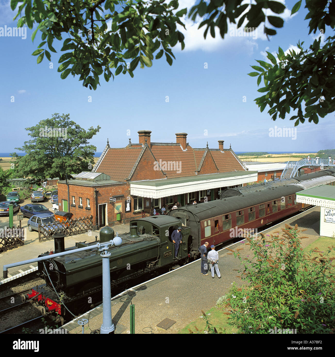 The Poppy Line Stock Photo - Alamy