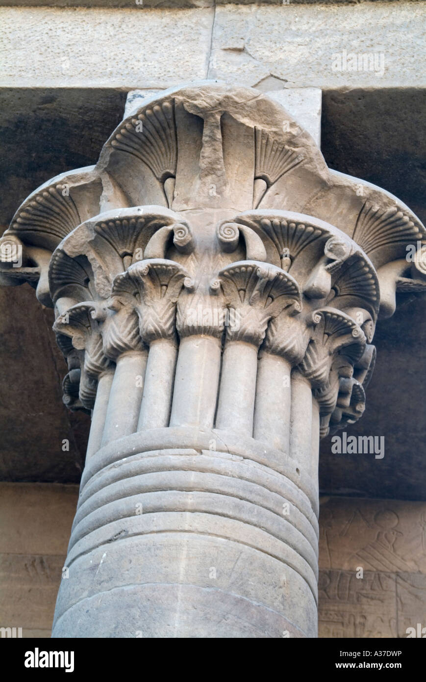Philae Temple of goddess Isis Pearl of the Nile sanctuary Greek and ...