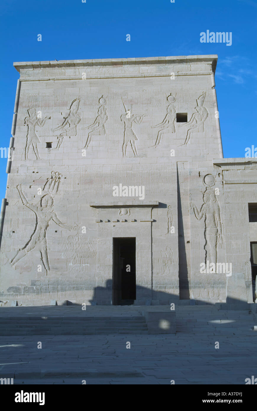Philae Temple of goddess Isis Pearl of the Nile sanctuary Greek and ...