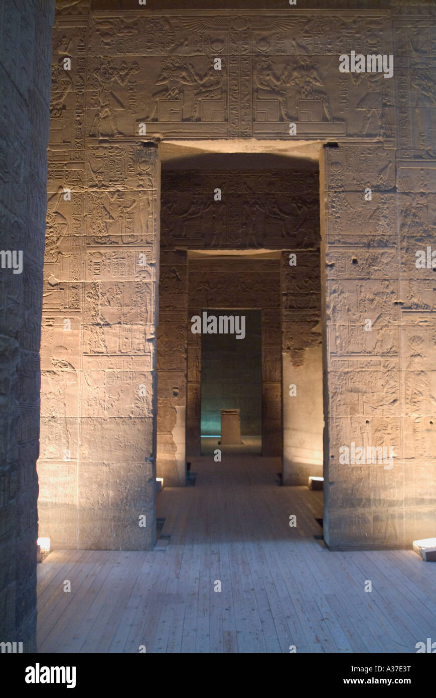 Philae Temple of goddess Isis Pearl of the Nile colonnades Greek and ...