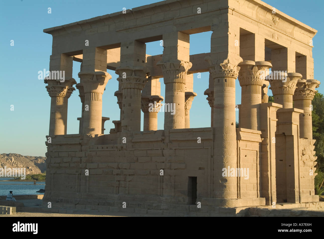 Philae Temple of goddess Isis Pearl of the Nile sanctuary Greek and ...