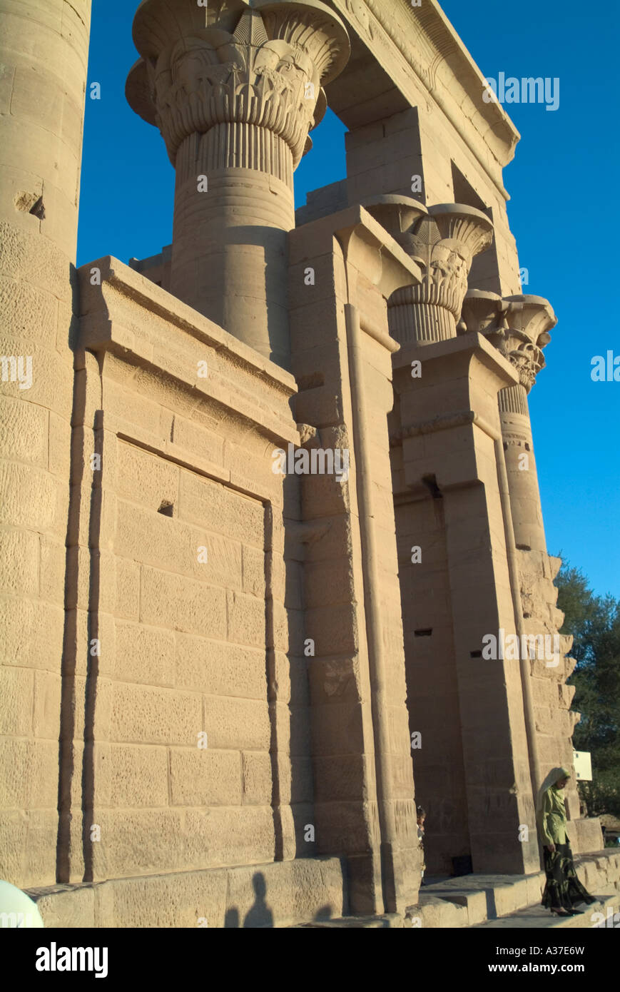 Philae Temple of goddess Isis Pearl of the Nile sanctuary Greek and ...