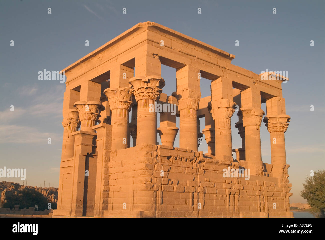 Philae Temple of goddess Isis Pearl of the Nile sanctuary Greek and ...