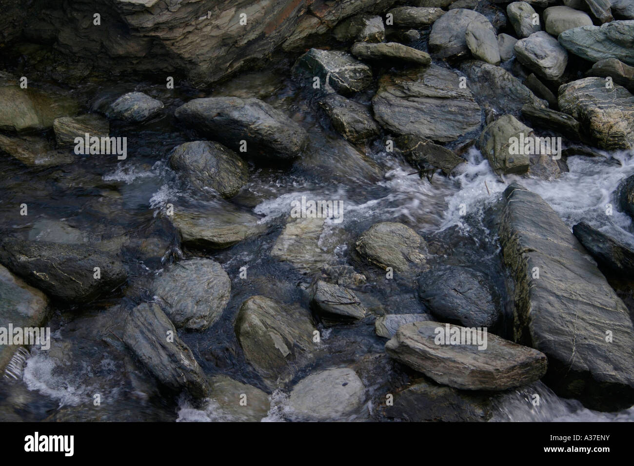 A river of rocks Stock Photo - Alamy