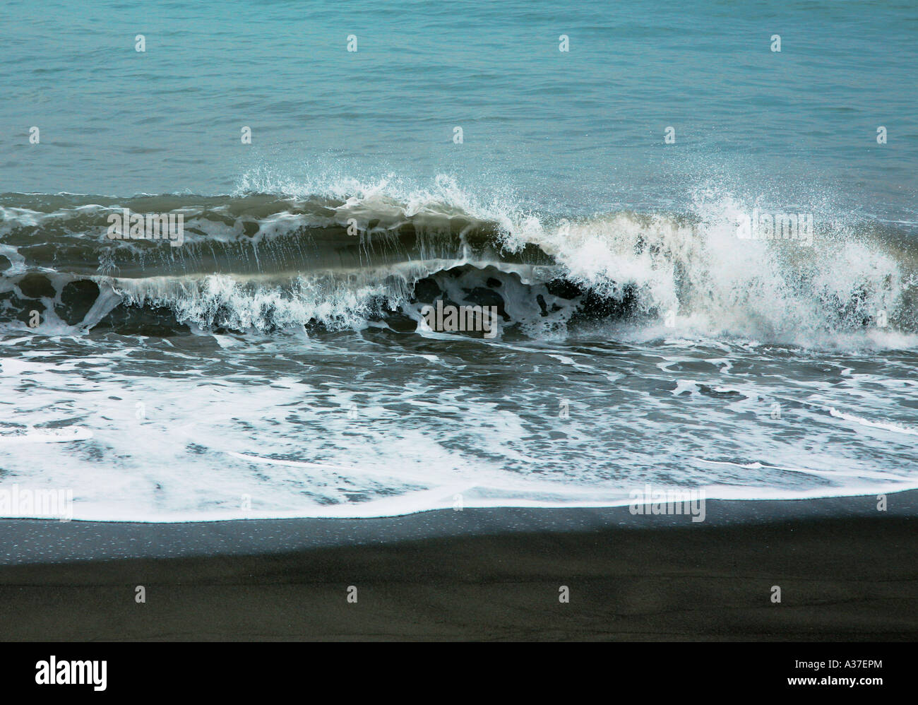 Breaker on Pacific coast of Japan , Asia Stock Photo - Alamy