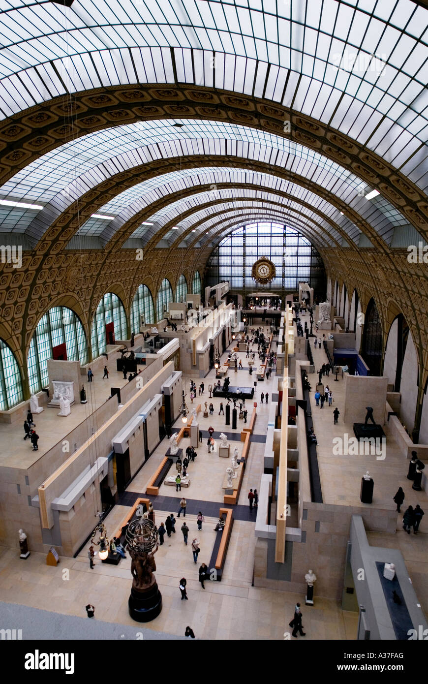 PARIS FRANCE MUSEE d ORSAY CONVERTED RAILWAY STATION 2007 Stock Photo ...