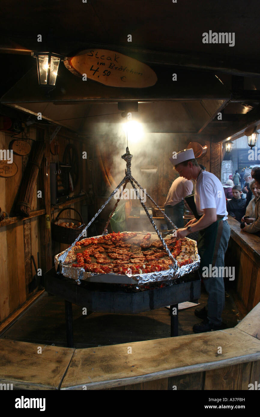 Cologne christmas market sausages hi-res stock photography and images ...