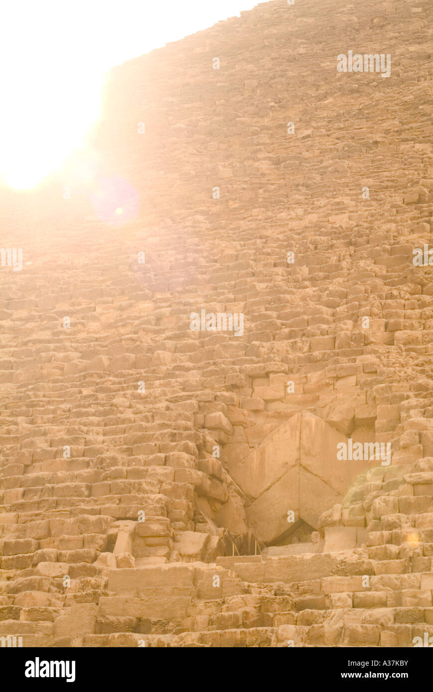 Giza pyramids above hi-res stock photography and images - Alamy