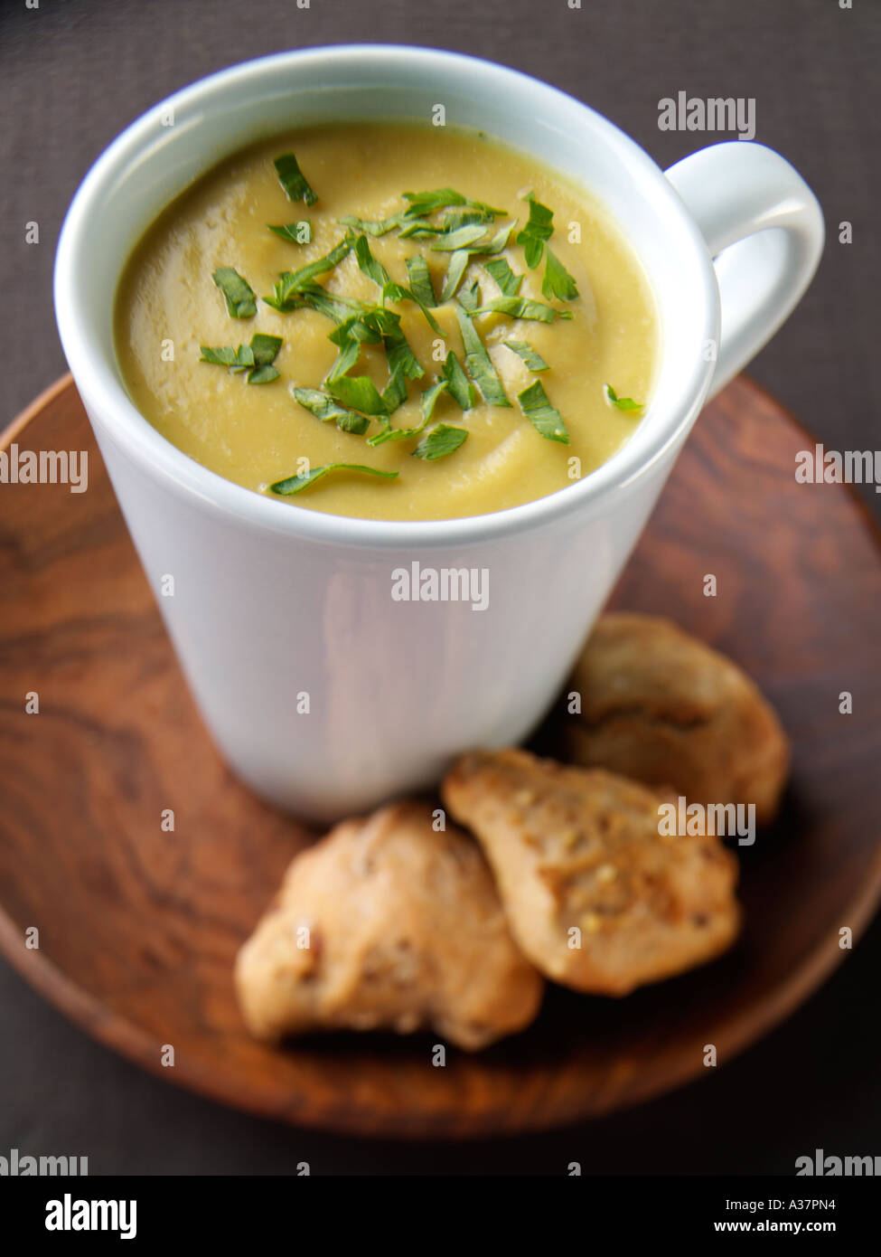 Individual portion carrot soup hi-res stock photography and images - Alamy