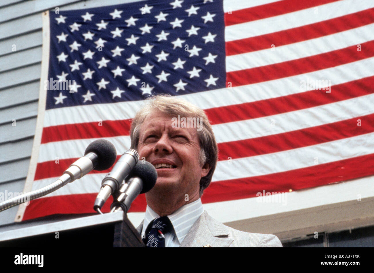 JIMMY CARTER US President here in about 1980 Stock Photo - Alamy