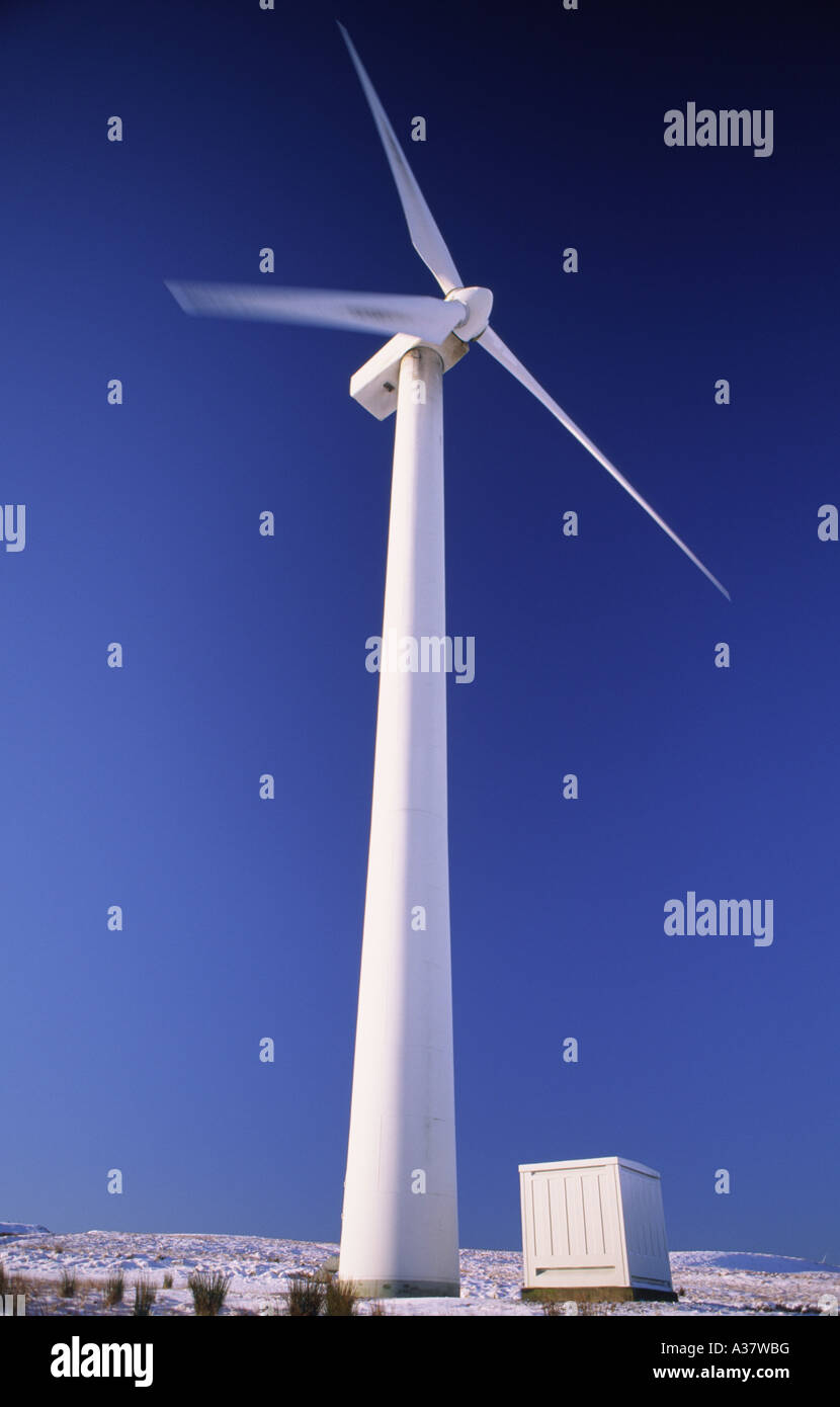 Wind turbine generating electricity for Scottish Power Renewables on ...