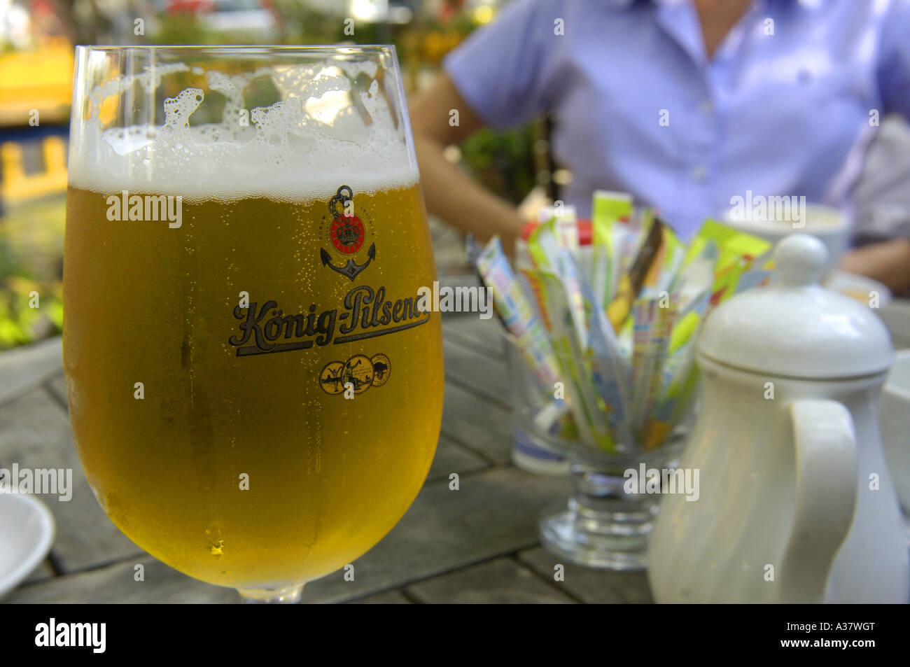 german bier beer germany deutsch deutschland cafe restaurant outside ...