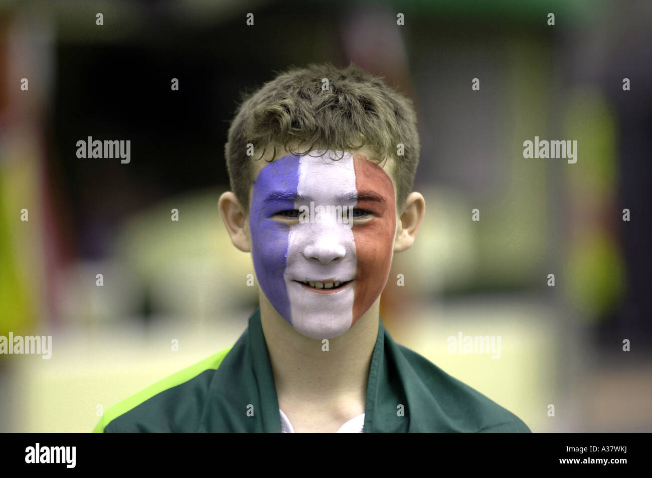 france french fan kid face boy lad germany francais flag world cup ...