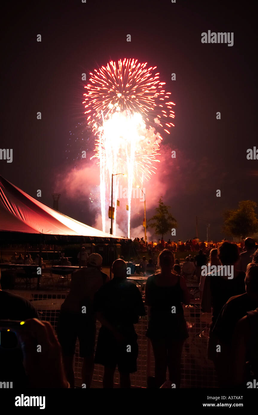 Watching fire works hi-res stock photography and images - Alamy