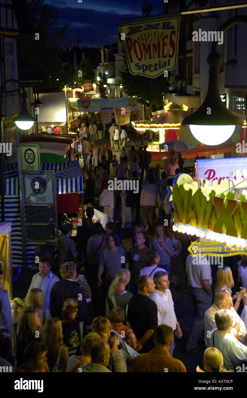 festival evening german germany deutsch deutschland crowd busy people ...