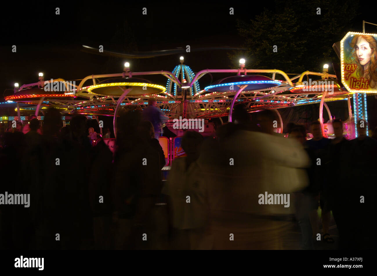 fairground attraction ride entertainment colour color fair machine ...