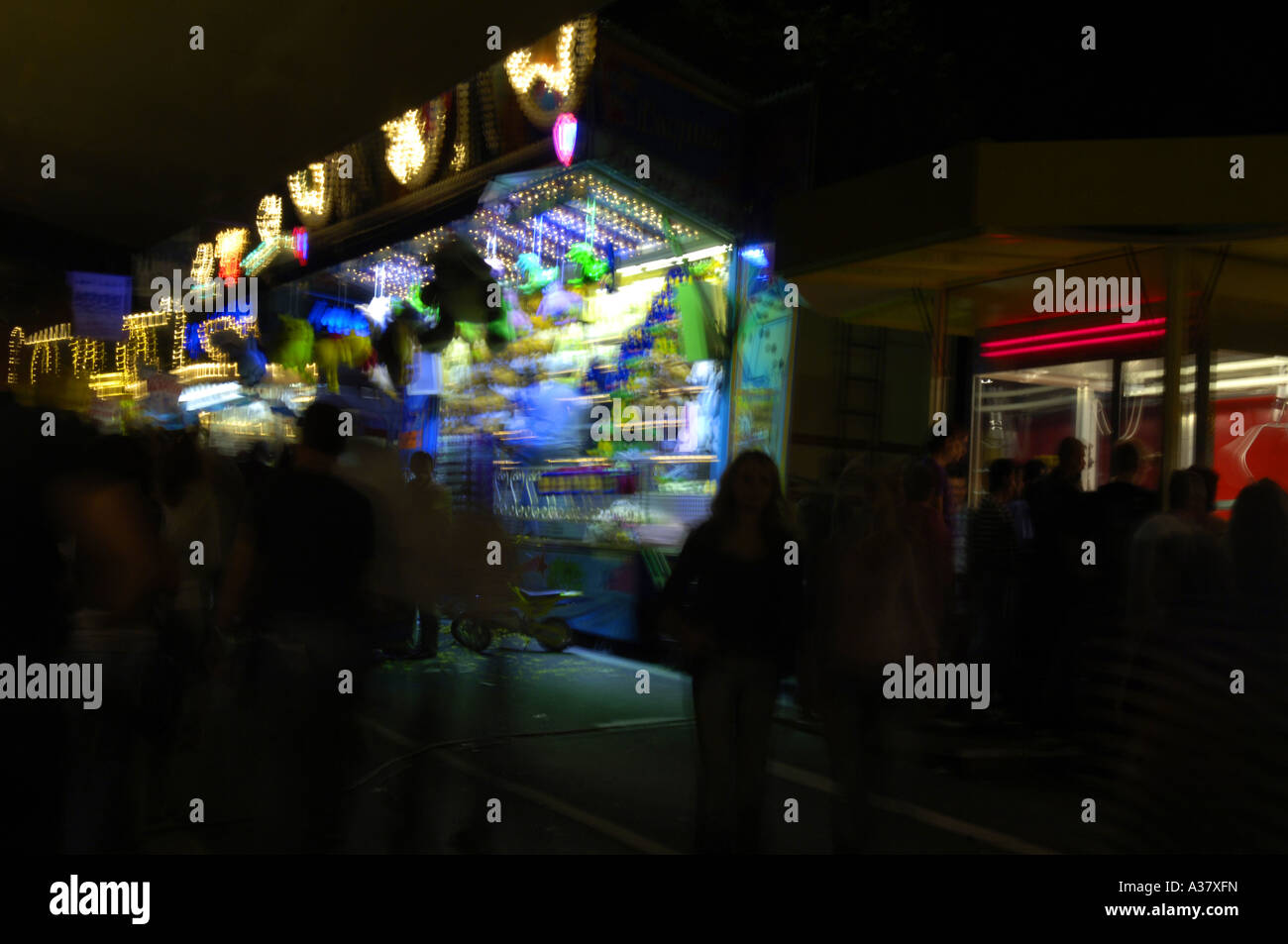 fairground attraction ride entertainment colour color fair machine ...