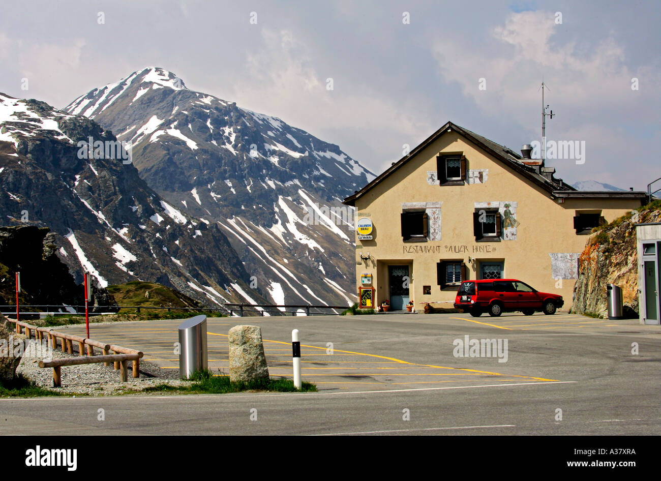 Switzerland landscape on julier hi-res stock photography and images - Alamy