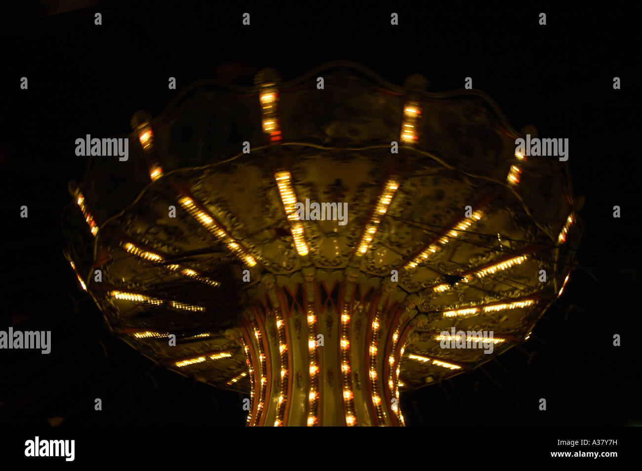 german germany deutsch deutschland fairground fair carnival night ...