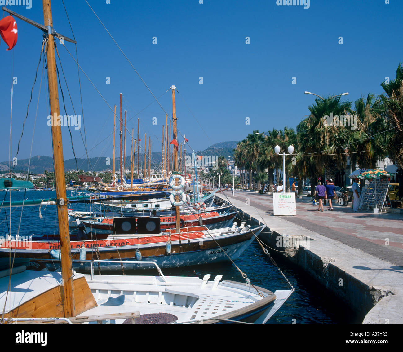 Marmaris seafront hi-res stock photography and images - Alamy