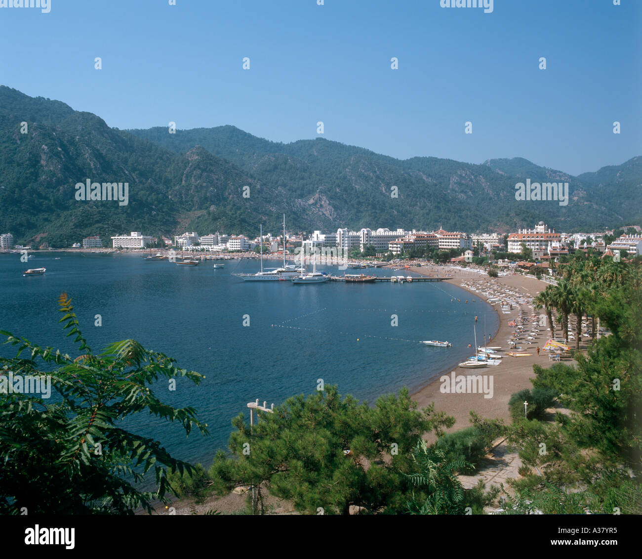 View over Icmeler, Marmaris, Turkey Stock Photo - Alamy