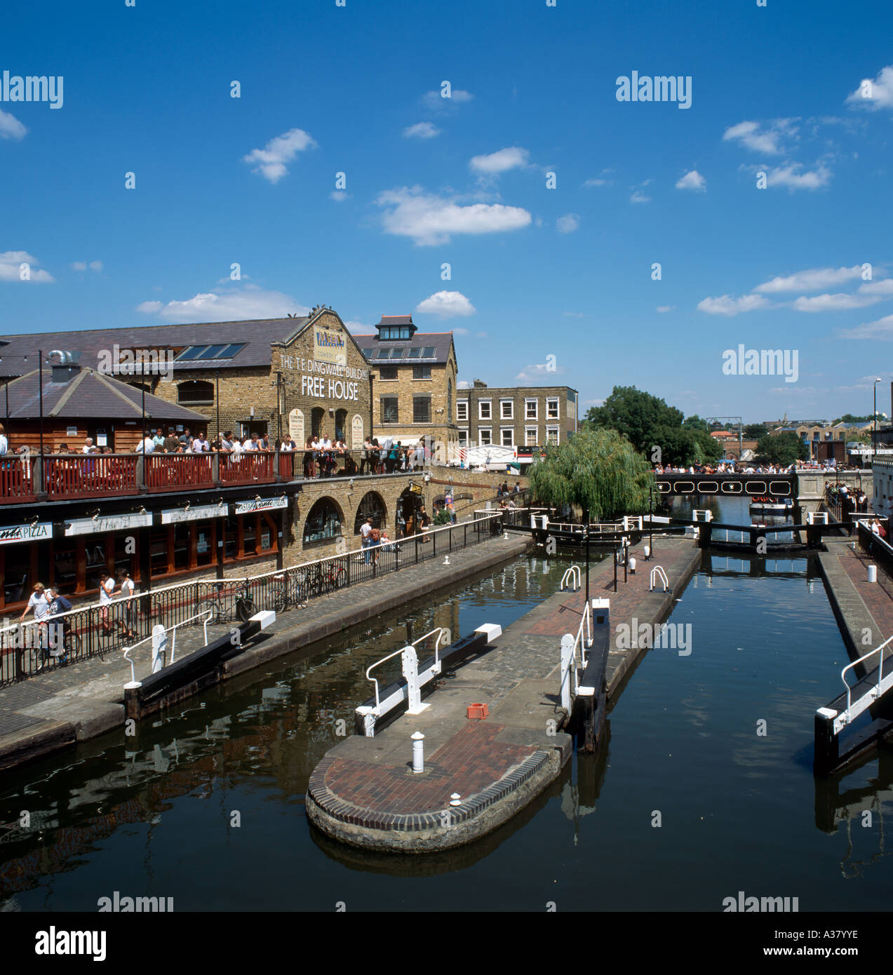 Camden Lock, Camden Town, London, England, United Kingdom Stock Photo ...