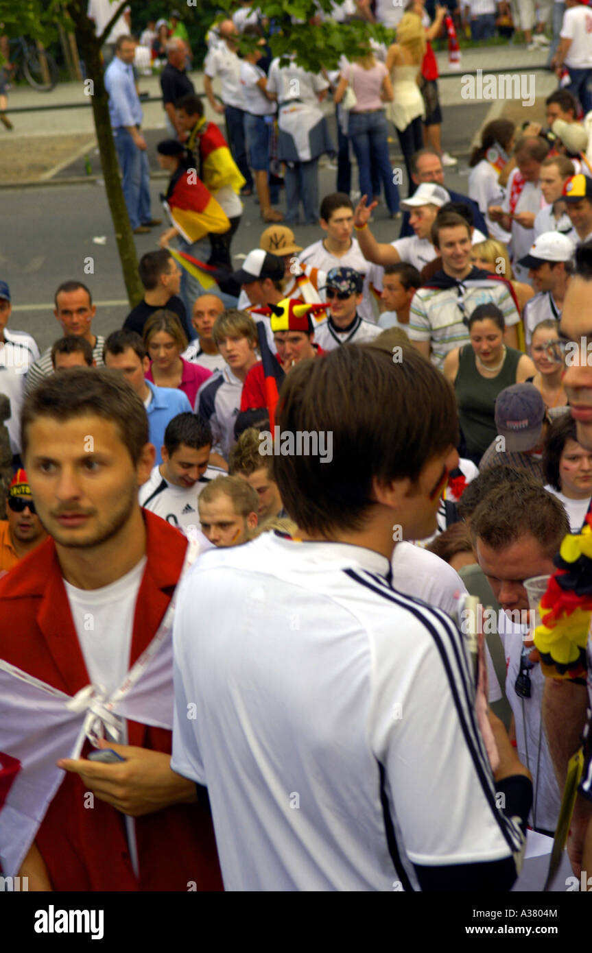 fans german germany deutschland deustch westfalenstadion world cup 2006 ...