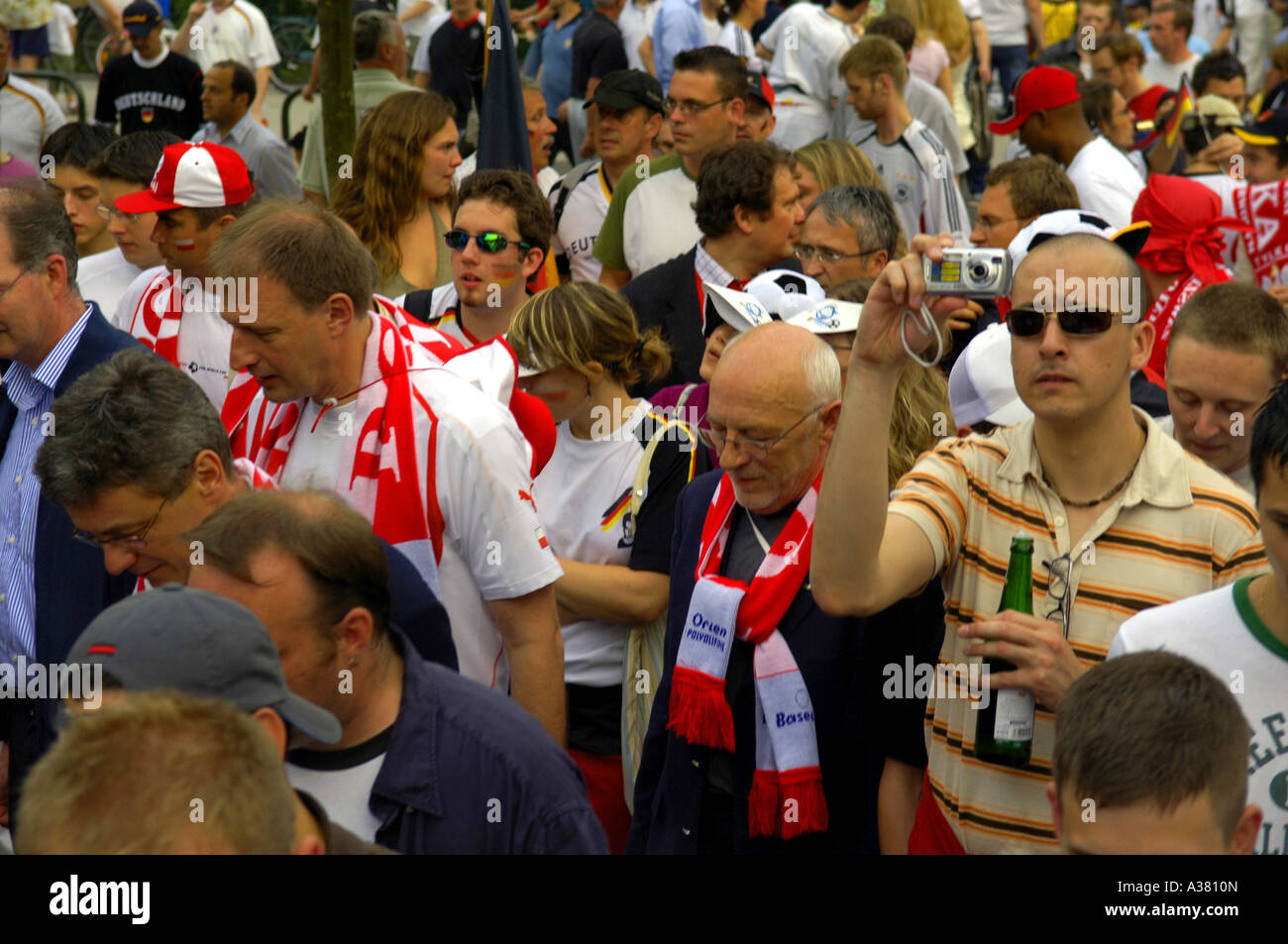 fans german germany deutschland deustch westfalenstadion world cup 2006 ...