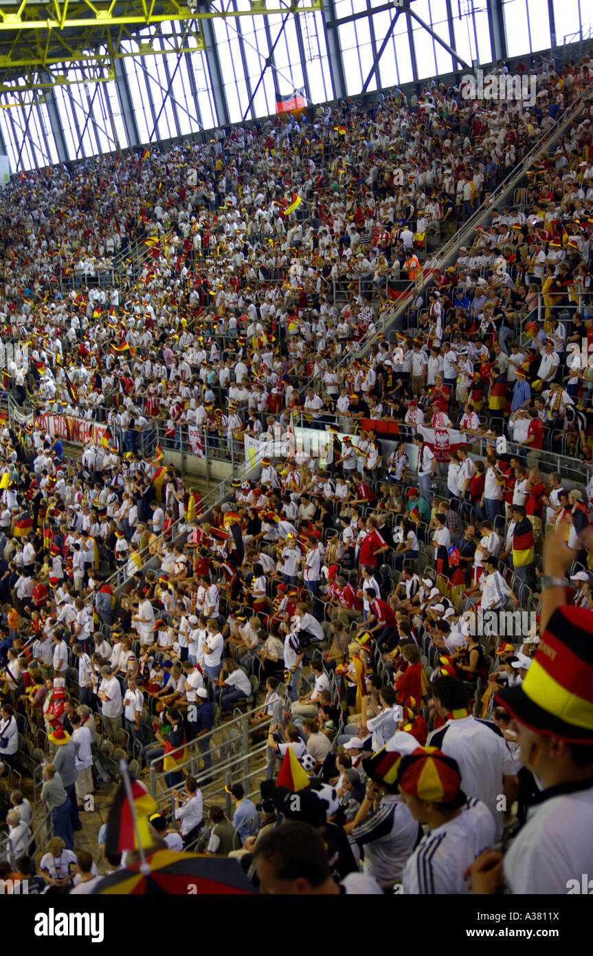 fans german germany deutschland deustch westfalenstadion world cup 2006 ...