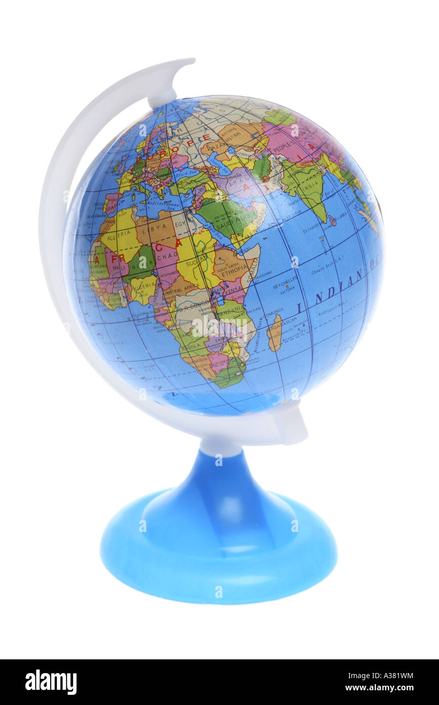 Simple outline globe hi-res stock photography and images - Alamy