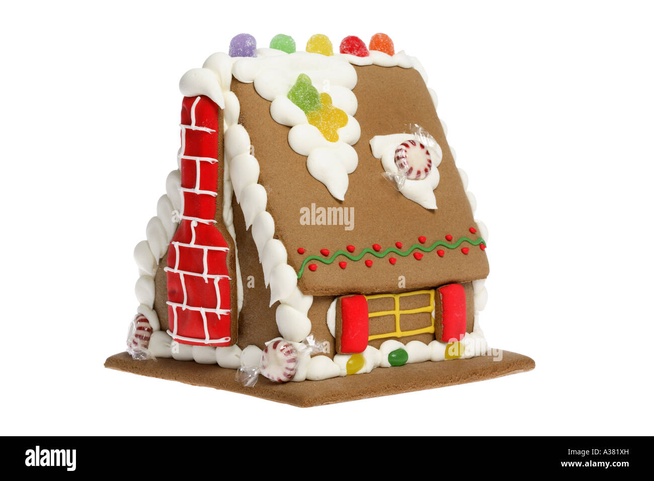 Sweet gingerbread house icon hi-res stock photography and images - Alamy