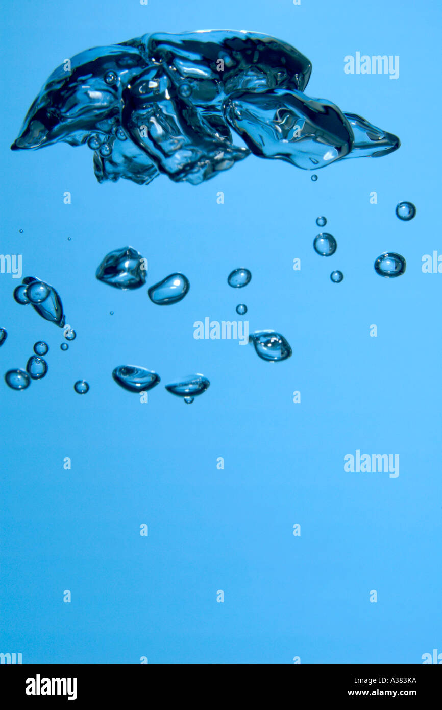 air bubbles rising underwater Stock Photo - Alamy