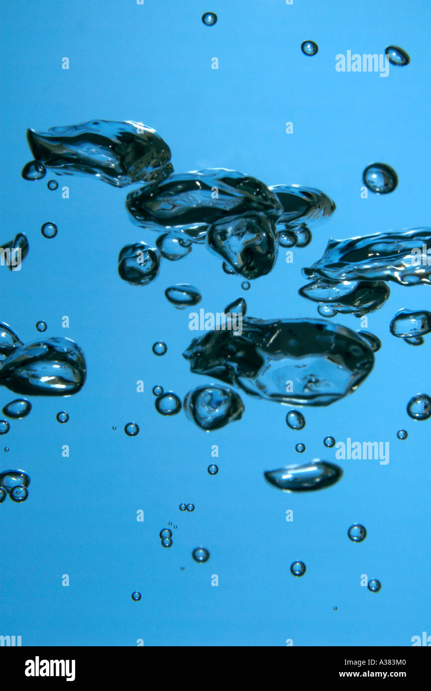 air bubbles rising underwater Stock Photo - Alamy