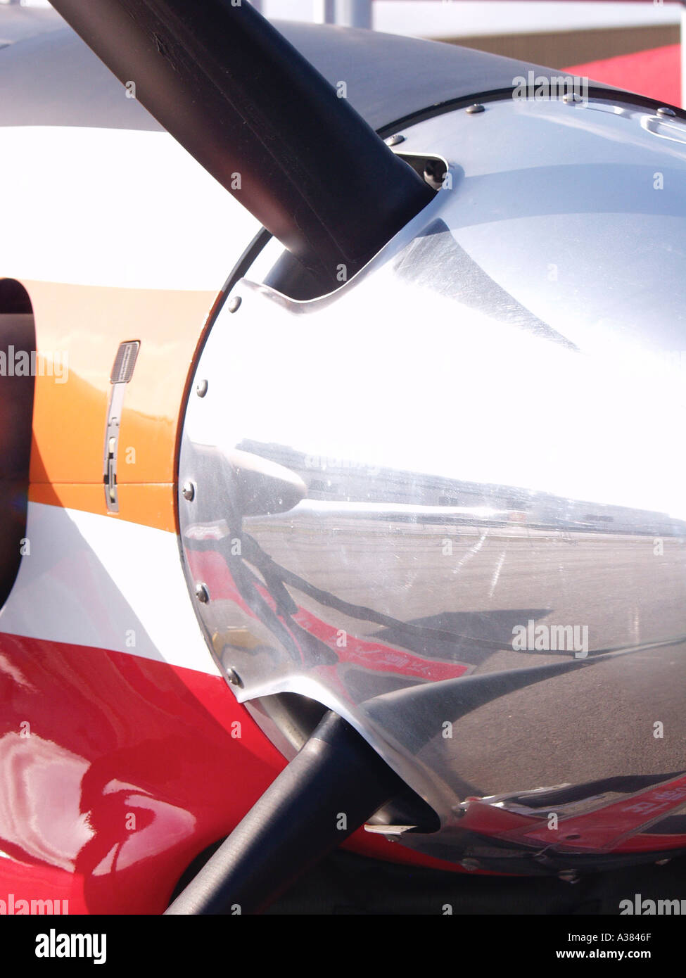 Propellor propeller driven aircraft at Asian Aerospace Changi ...