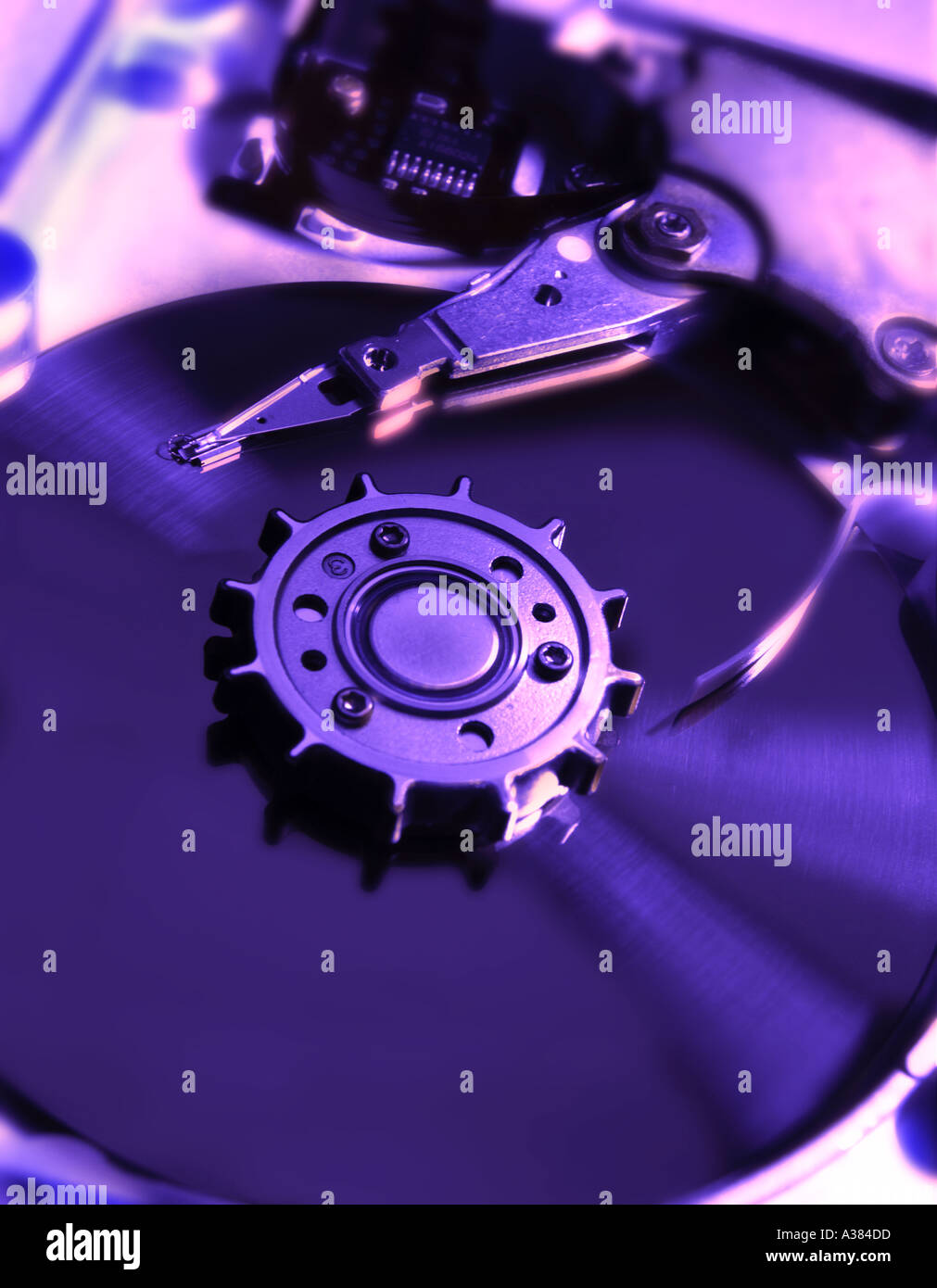 COMPUTER HARD DISC DRIVE Stock Photo - Alamy