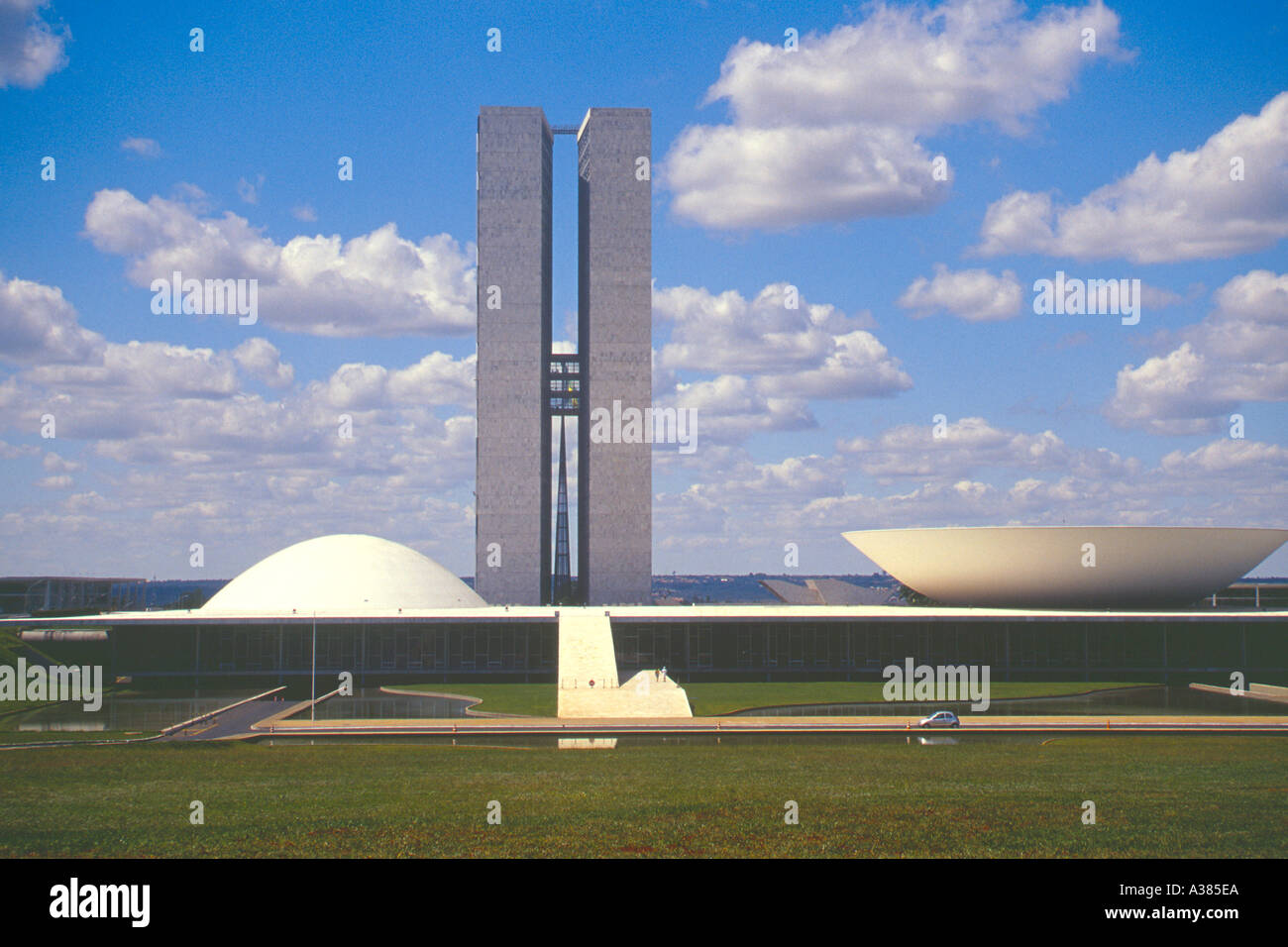 Brazilian National Congress Building Stock Photo - Alamy