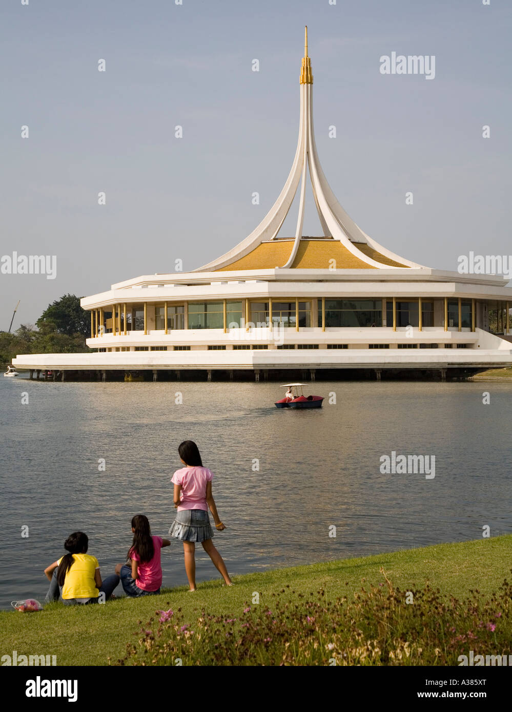 King Rama 1X Royal Park Bangkok Thailand South East Asia Stock Photo ...