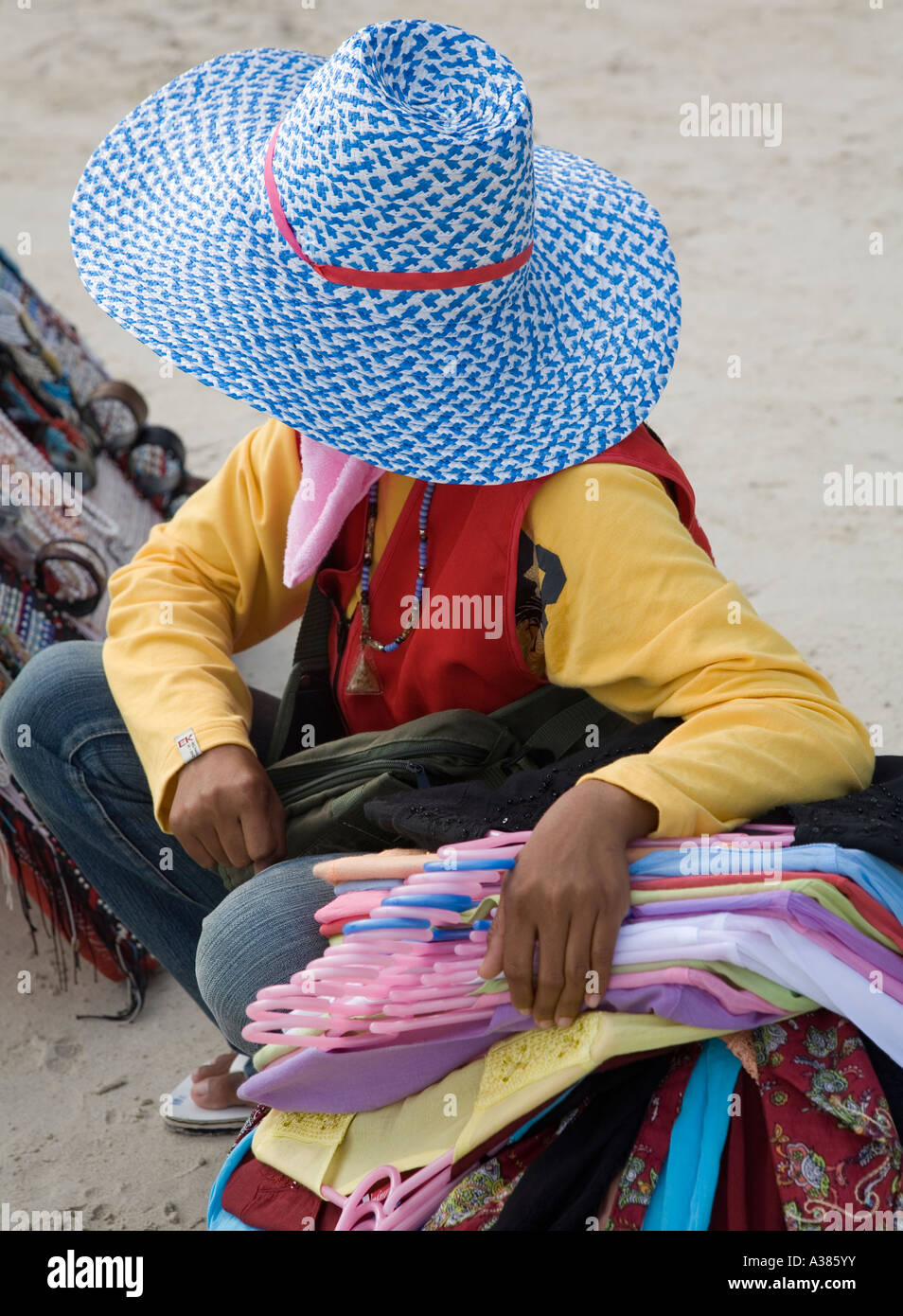 Beach Trader Chaweng Beach Ko Samui Thailand South East Asia Stock ...