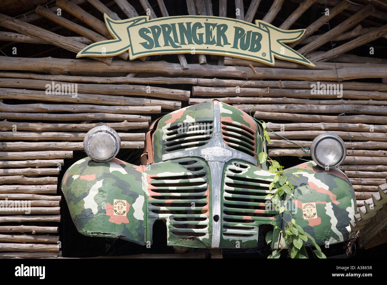 The Springer Pub Sign Chaweng Ko Samui Thailand South East Asia Stock ...