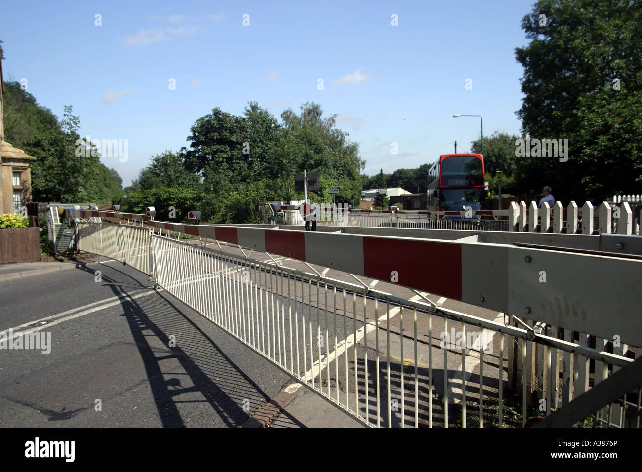 Victorian level crossing hi-res stock photography and images - Alamy