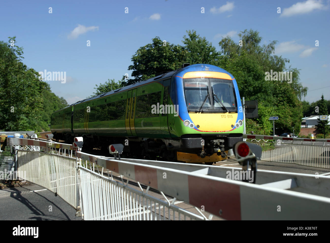 3rd August 2006 Central Trains 170 turbostar diesel Built by Adtranz in ...