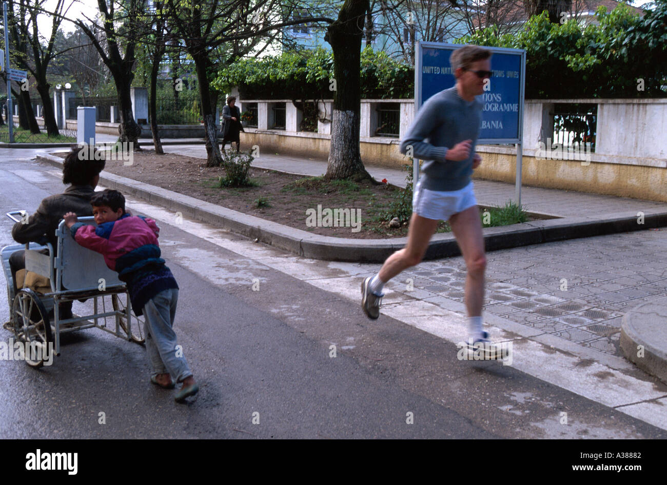 Albania poverty hi-res stock photography and images - Alamy