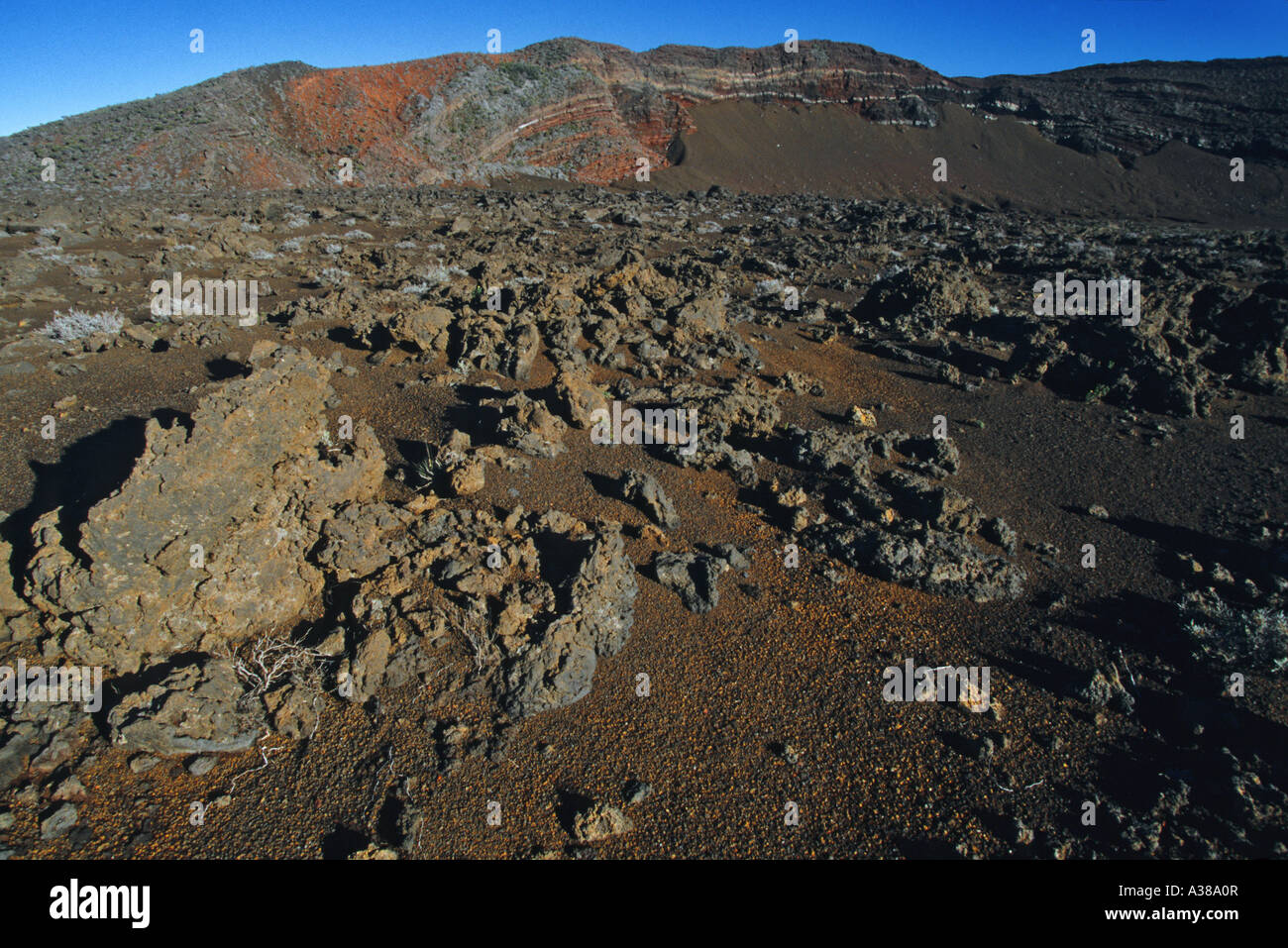 SAND PLAIN - REUNION ISLAND Stock Photo - Alamy