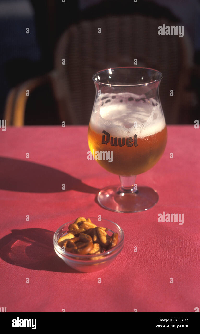 Belgium, Brussels, Duval Beer Stock Photo - Alamy
