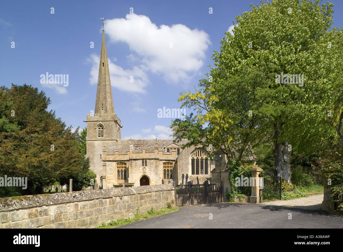 The Cotswold church of St Michael and All Angels at Stanton ...
