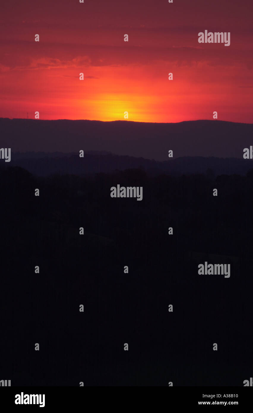 sunrise vertical 3 Stock Photo - Alamy