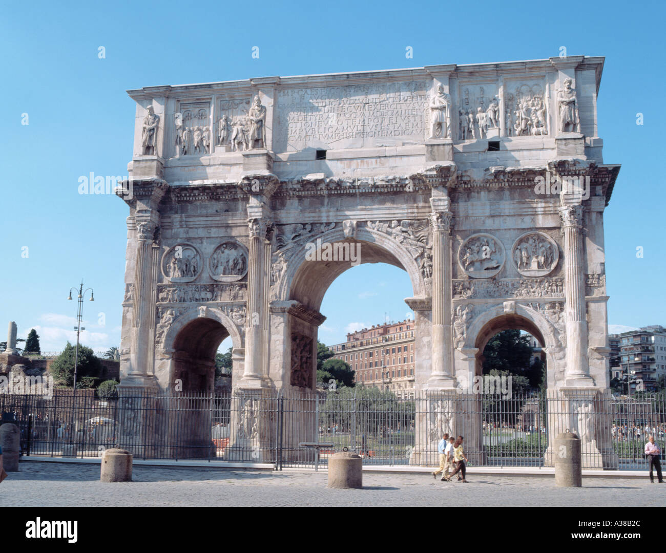 Arch of Constantine Rome Stock Photo - Alamy