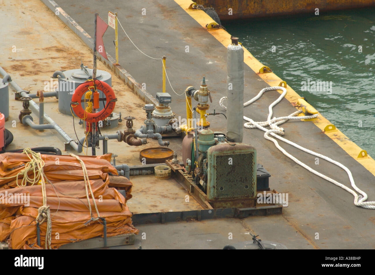 Stowed containers hi-res stock photography and images - Alamy