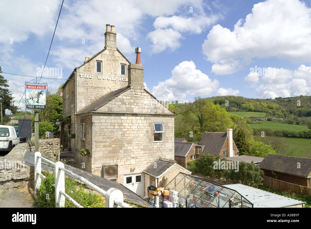 Woolpack slad cotswolds hi-res stock photography and images - Alamy