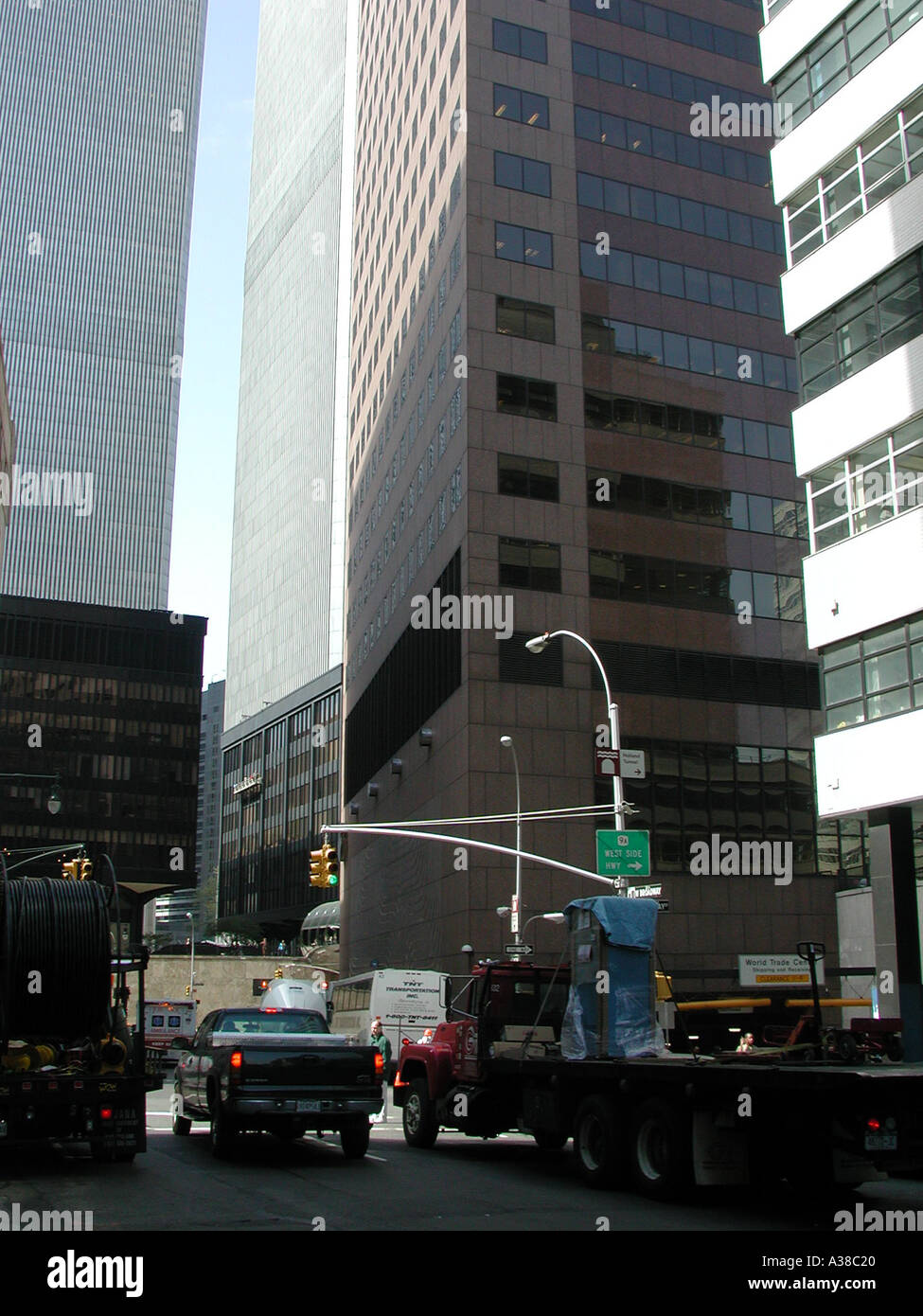 World Trade Center New York City Cable Installation Stock Photo - Alamy